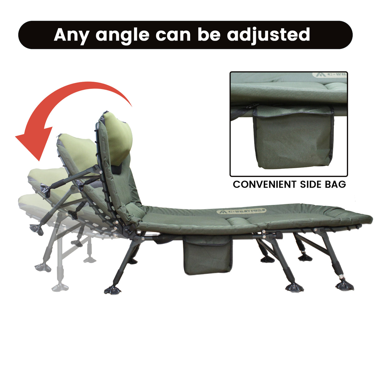 Folding Camping Cots – C·WILDYFIELD